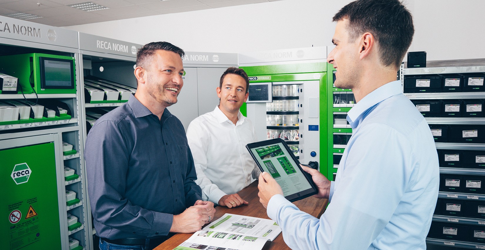 Automated systems | RECA iSTORAGE | www.reca-uk.com